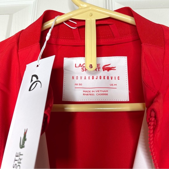 Lacoste | Jackets & Coats | Lacoste Sport X Novak Djokovic Colorblock ...